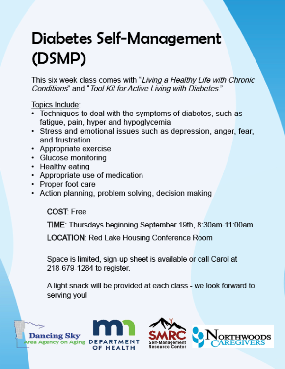 DSMP Poster PNG - Northwoods Caregivers